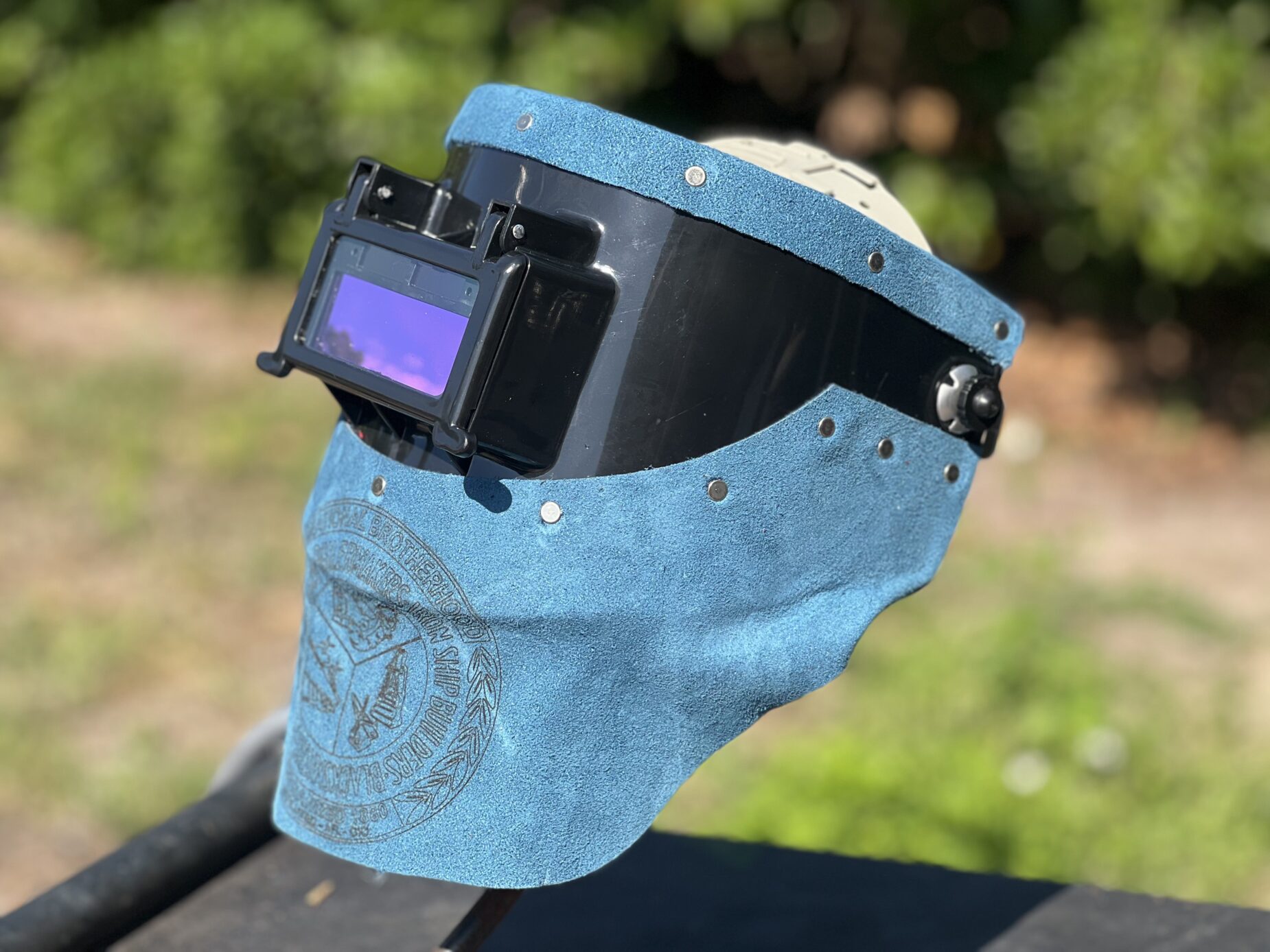 Boilermaker Chopped Tiger Hood • Southern Leather Works